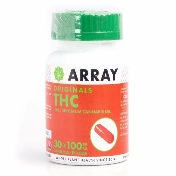 Array Cannabis Oil Capsules 3000MG THC - HIGH LIFE AU